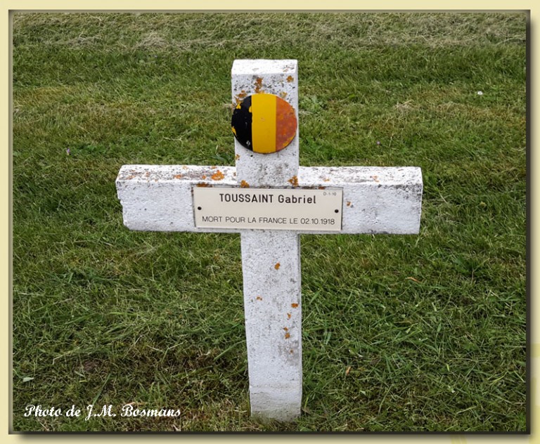 sépulture de Gabriel Toussaint villerbanne photo de JM Bosmans – La ...