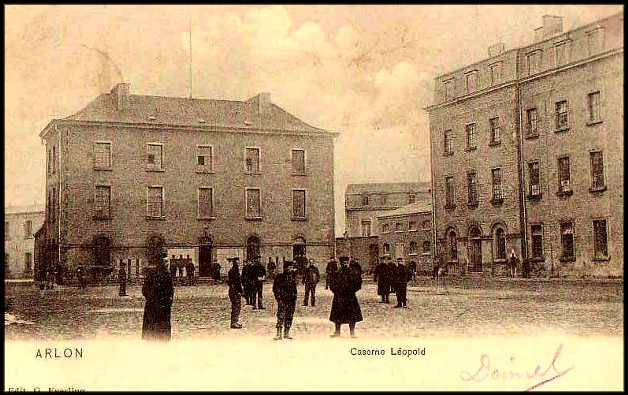 Caserne Léopold à Arlon; vie quotidienne de la garnison du 10ème de ...