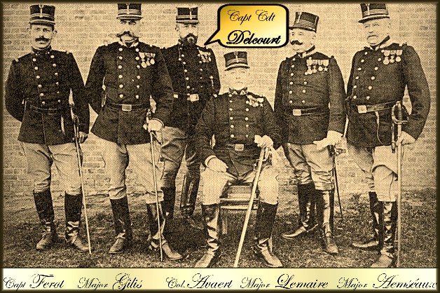 Le Colonel DELCOURT, du 13ème Rég.de Ligne, tombé à la tête de ses ...