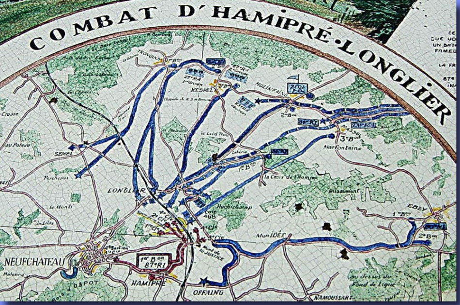 Félix BLAREL, lieutenant du 87ème Régiment d’Infanterie français, tombé ...