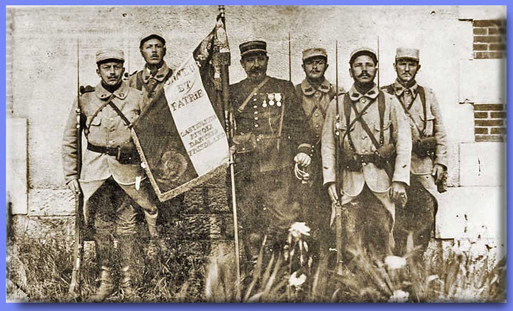 Félix BLAREL, lieutenant du 87ème Régiment d’Infanterie français, tombé ...