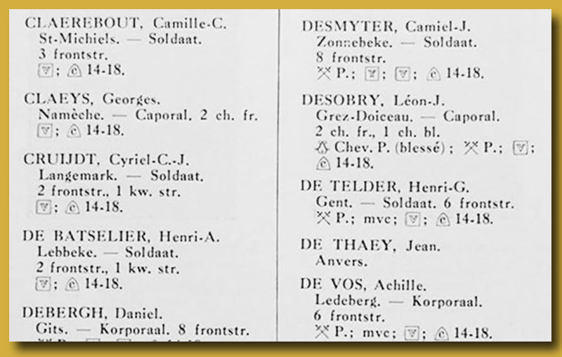 Léon DESOBRY, histoire héroïque au 23ème régiment de ligne belge – La ...