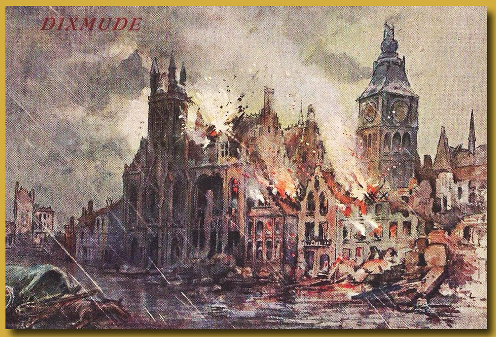 Dixmude au fil des années de guerre 1914-1918 – La Guerre de nos Héros