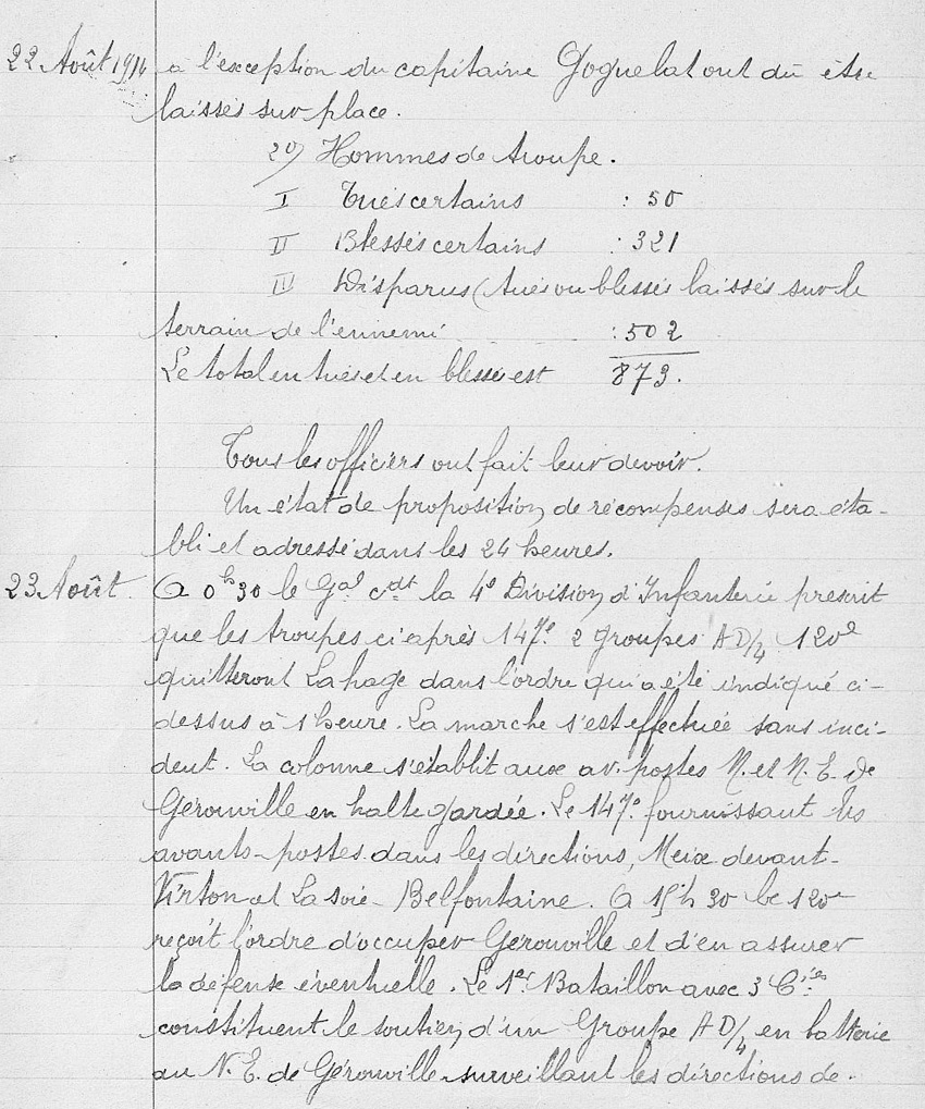 Félix COLLARD, mort pour la France à la bataille de Bellefontaine en ...